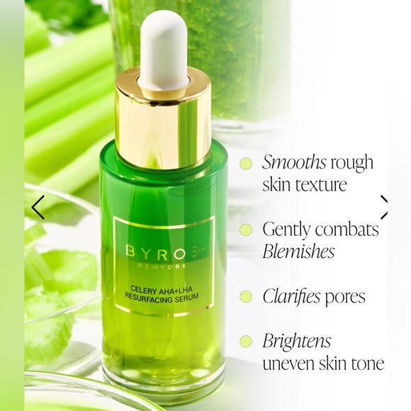BYROE | Skincare | Byroe Celery Aha Lha Resurfacing Serum | Poshmark